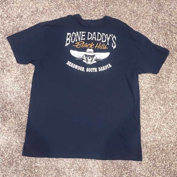 Shirts | Vintage Mens Xl Bone Daddys Black Hills Tshirt Deadwood Sd ...